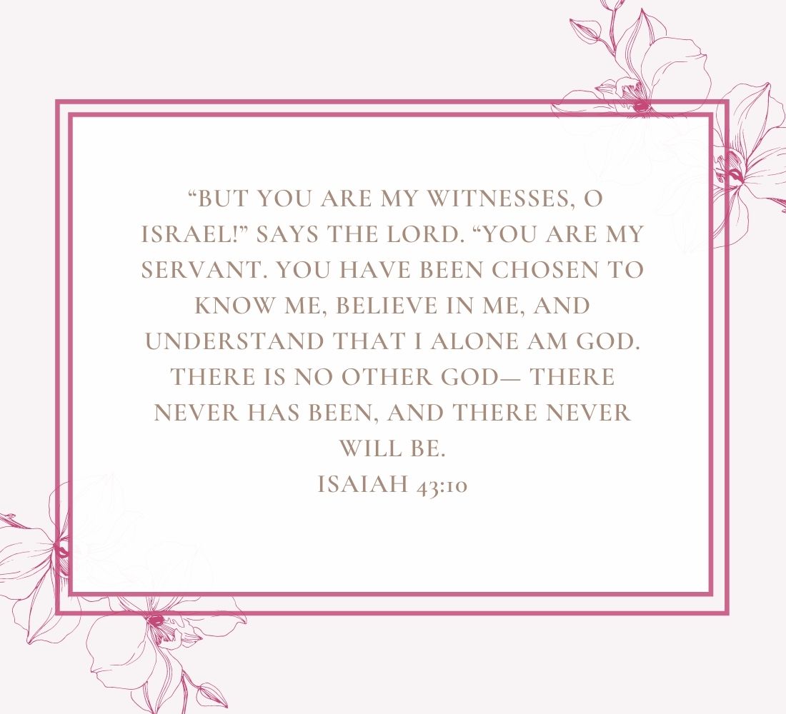Encouraging Bible Verses About Being Chosen