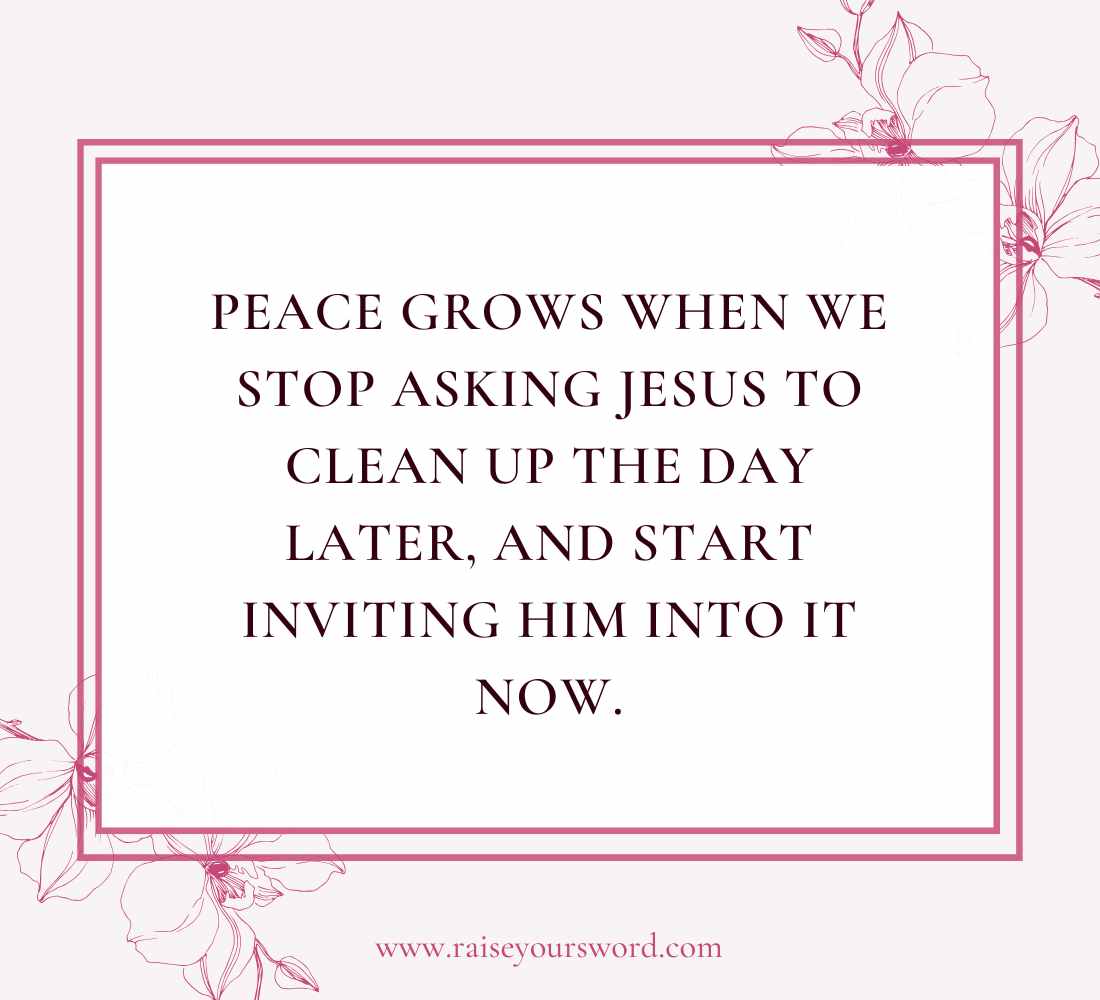 Starting Your Day With Jesus: A Peace-Filled Morning Routine That ...
